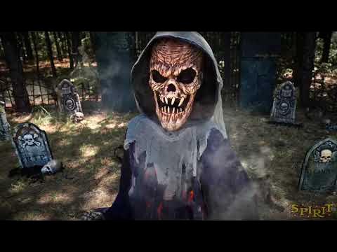 Spirit Halloween 2024 - Demonic Gatekeeper Animatronic - YouTube