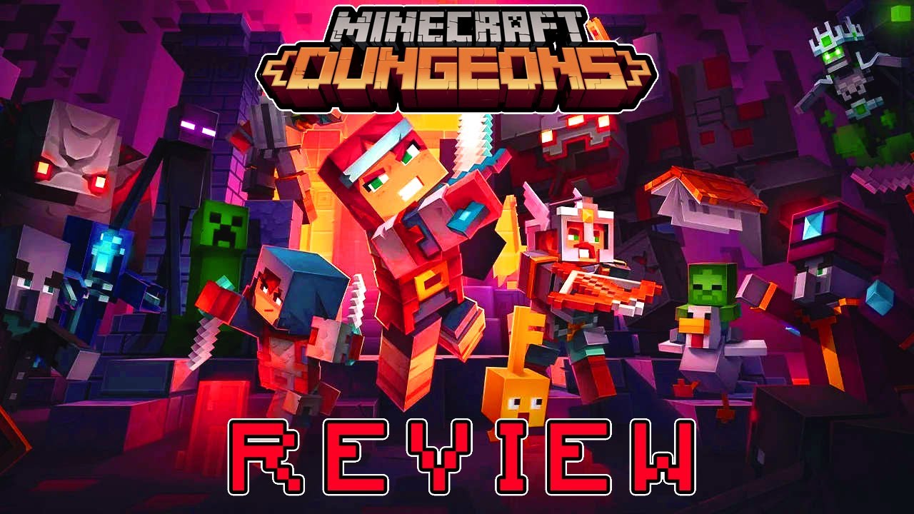 MINECRAFT DUNGEONS REVIEW - YouTube
