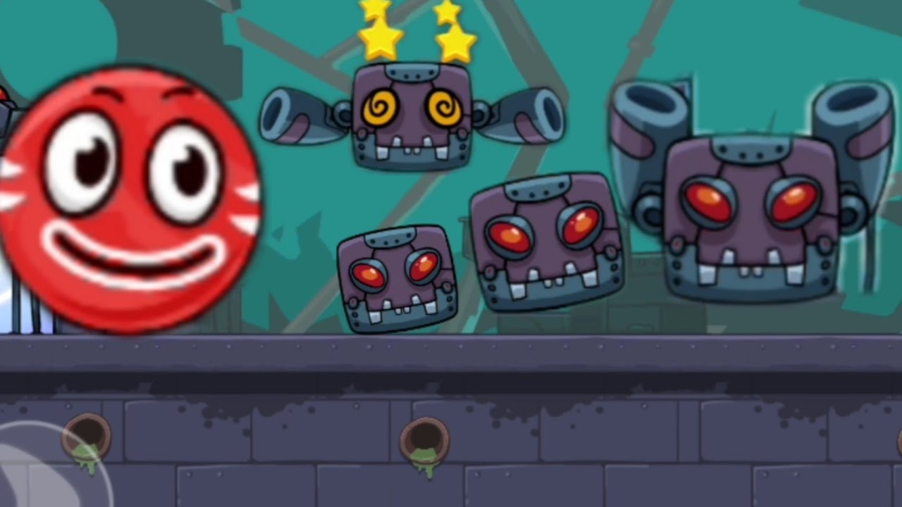 Red Roller Ball - Red Ball Gameplay - Finall Boss Fight - Walkthrough ...