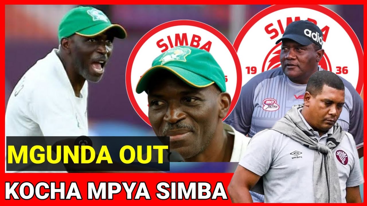 MGUNDA OUT SIMBA, KOCHA MPYA SIMBA HUYU HAPA,VILIO BASI, MFAHAMU KOCHA ...