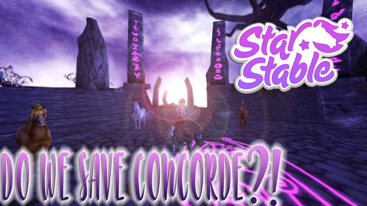 Do we save Concorde?! / Star Stable Online - YouTube