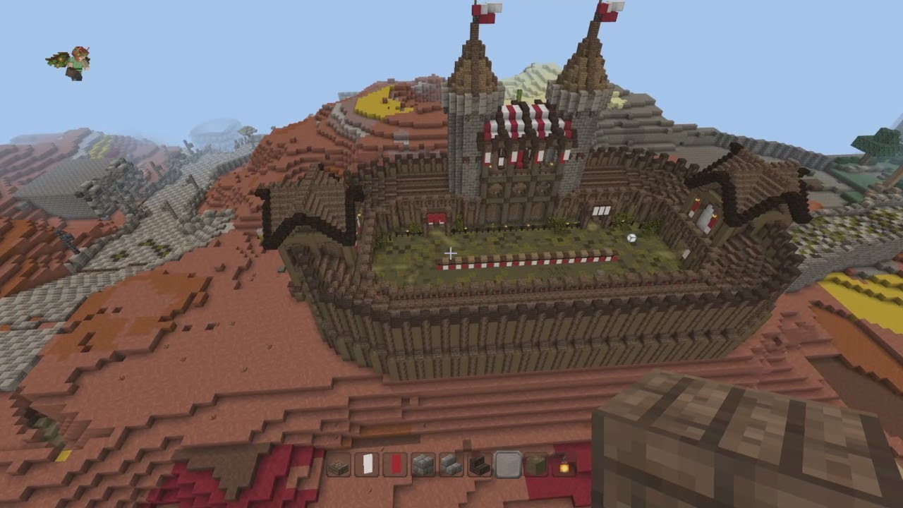 Minecraft Medieval Jousting Arena - YouTube