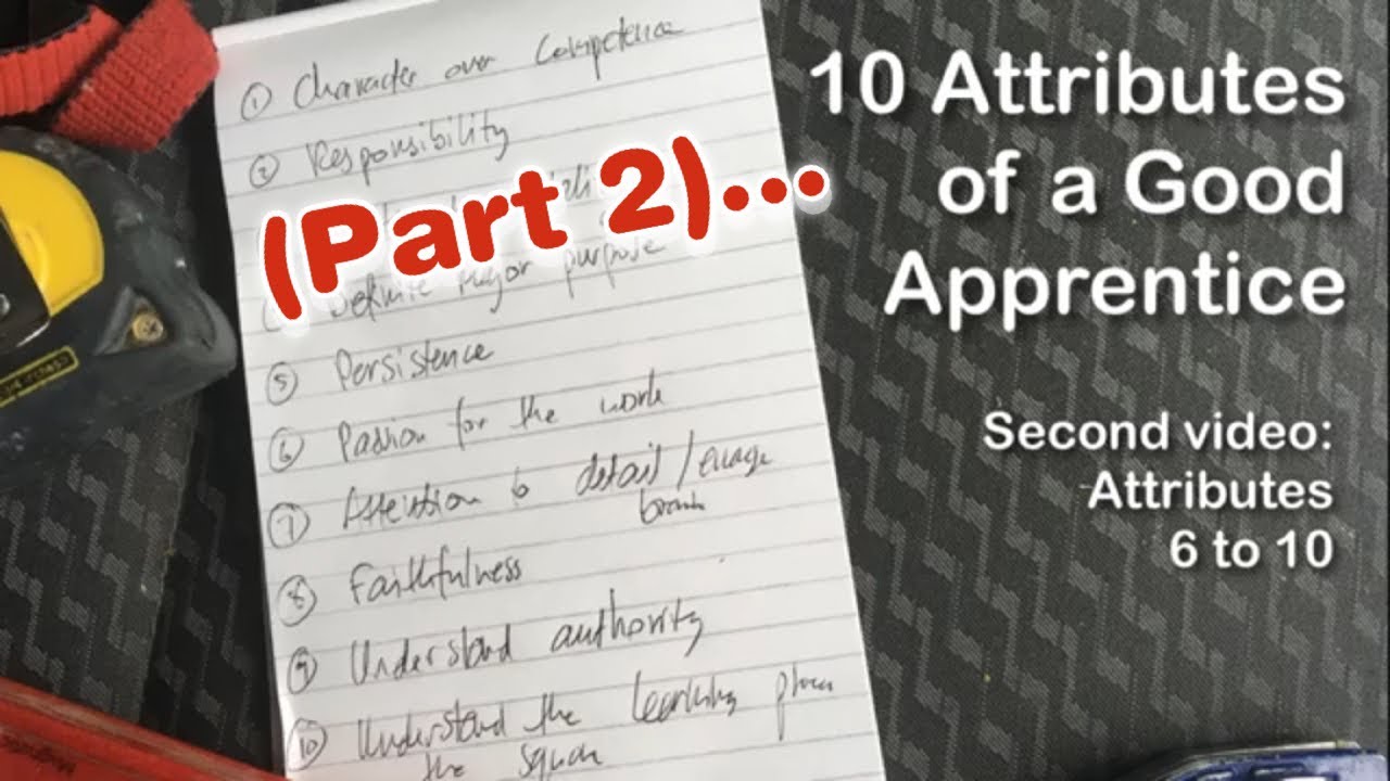 10 attributes part 2 - YouTube