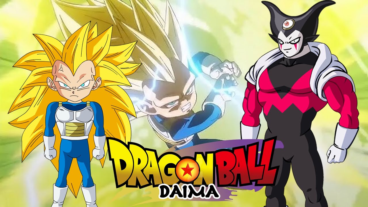 Vegeta vs Third Eye Demon King Gomah Epic Transformation Battle ...