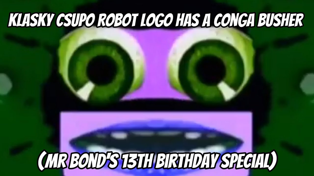 Klasky Csupo Robot Logo has a Conga Busher (Mr Bond's 13th Birthday ...