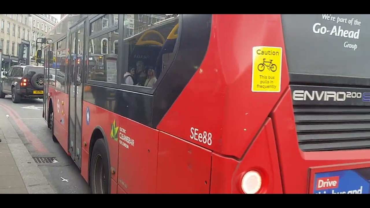Here is the 214 bus in London Kings Cross Saturday 4 March 2023 - YouTube