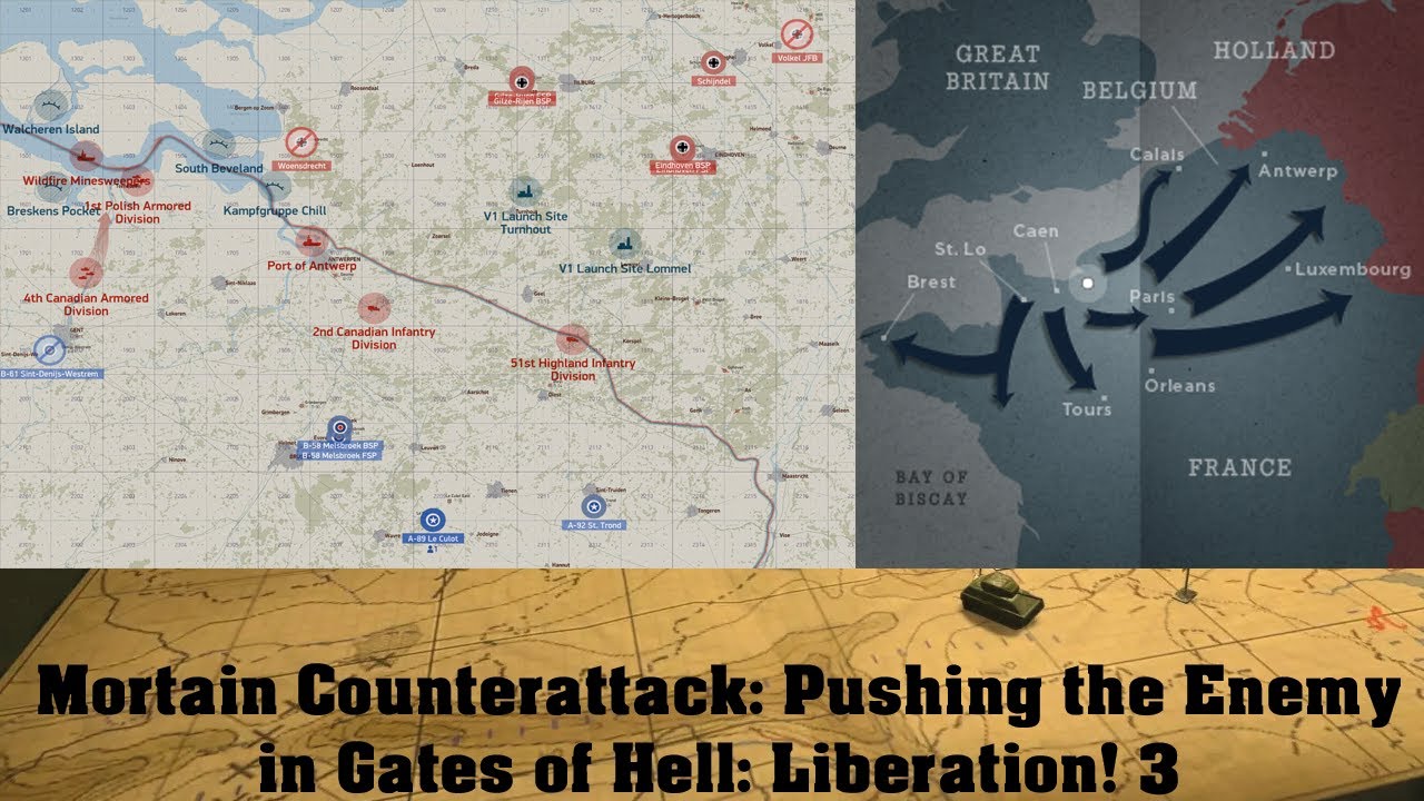 Mortain Counterattack: Pushing the Enemy in Gates of Hell: Liberation ...