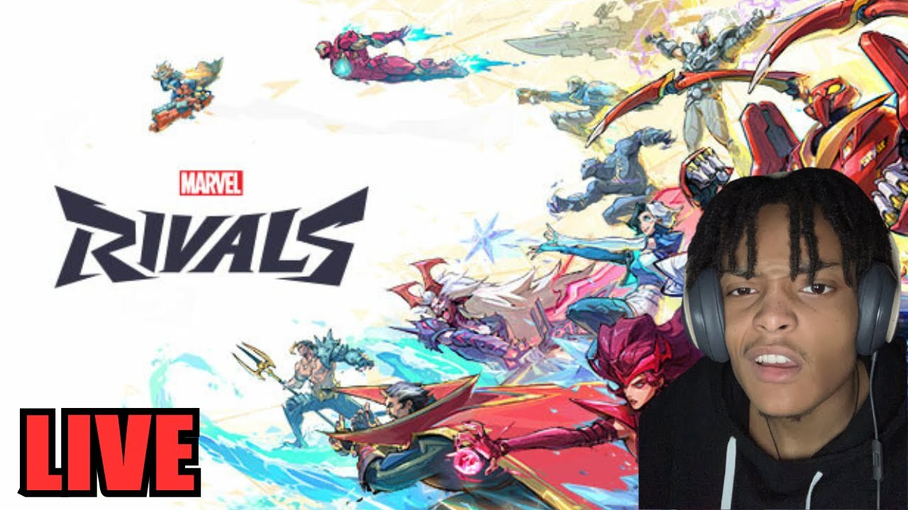 MARVEL RIVALS ALL DAY STREAM PT 7 | GOLD GRIND | JOIN NOW!!!!! - YouTube