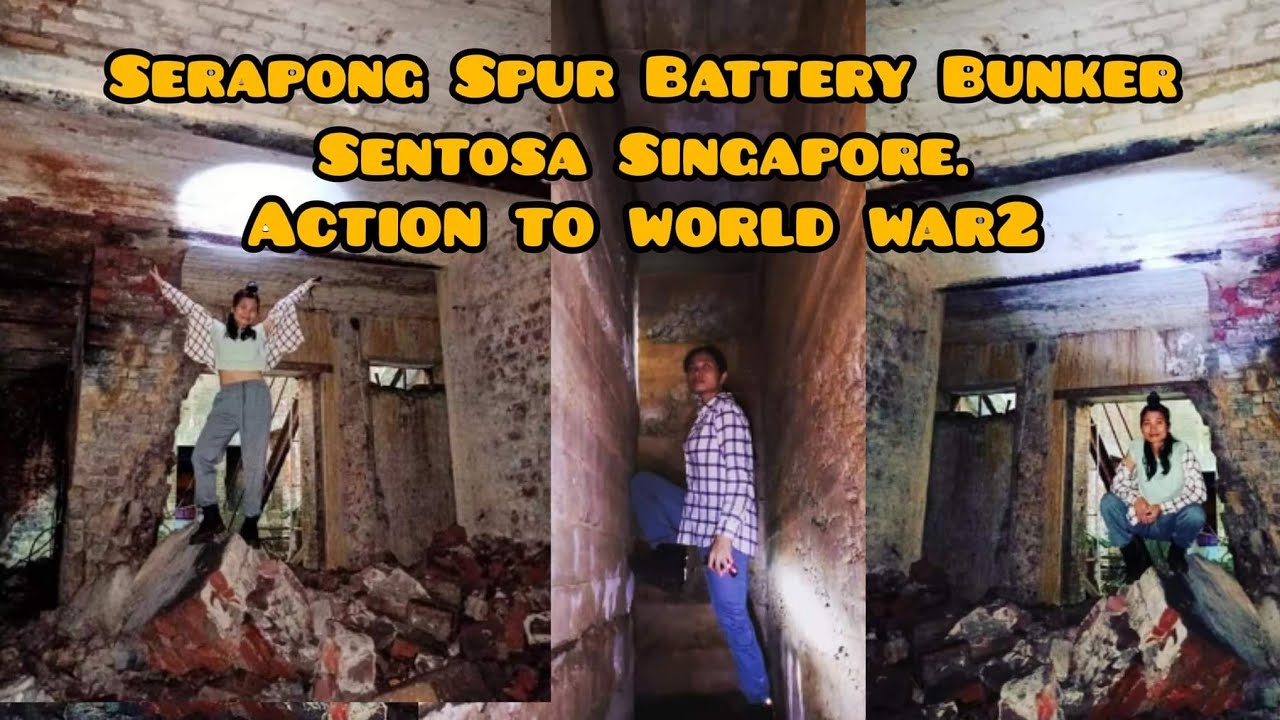 Serapong Spur Battery Bunker Sentosa Singapore - YouTube