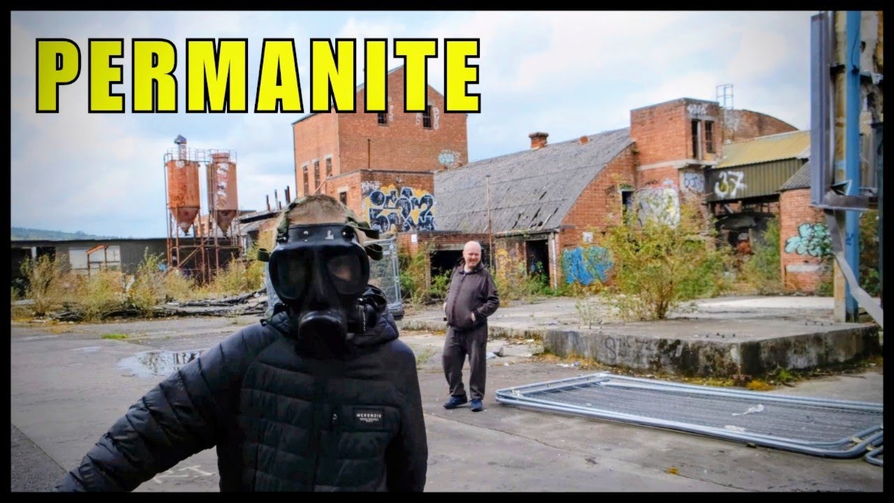 PERMANITE - Huge Abandoned Graffiti Filled Asphalt Factory UK - YouTube