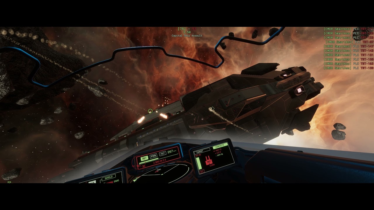 Hunternet Starfighter - cap ship assault training (turrets & swarm ...