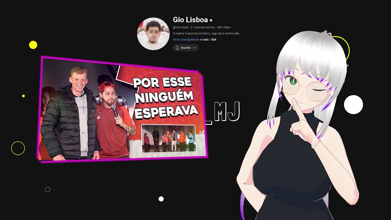 GIO LISBOA TENTANDO ADIVINHAR OS NOMES! React VTuber - YouTube