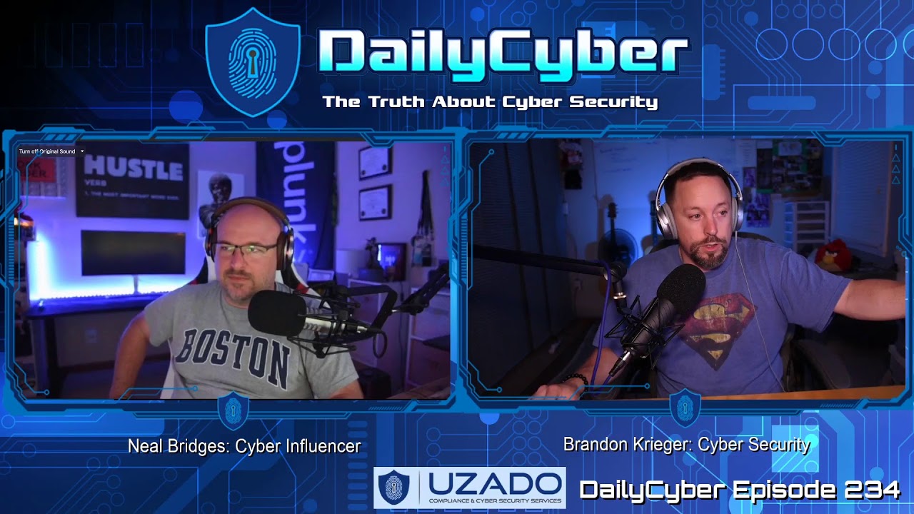 DailyCyber Live with Neal Bridges - YouTube
