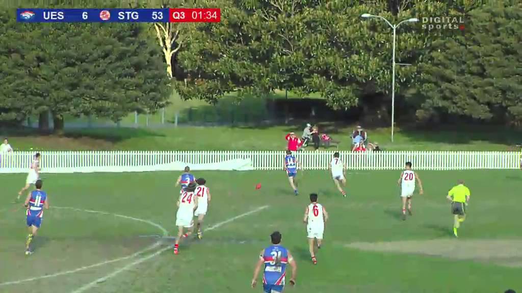 AFL Sydney Round 13 - UNSW/ES v St George - YouTube