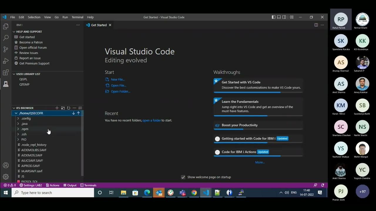 VS Code Editor for IBM i, pt. 29 - YouTube