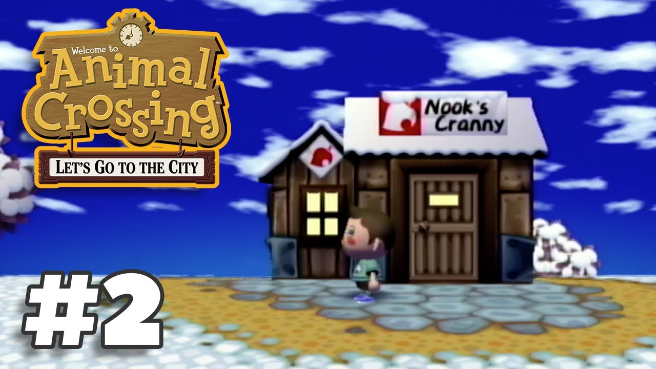 Animal Crossing City Folk - Nooks Cranny (Let's Play Ep 2) - YouTube