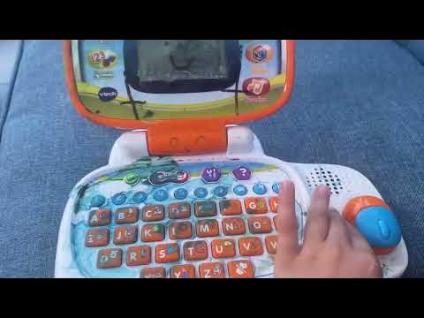 vtech tote & go laptop part 2 - YouTube