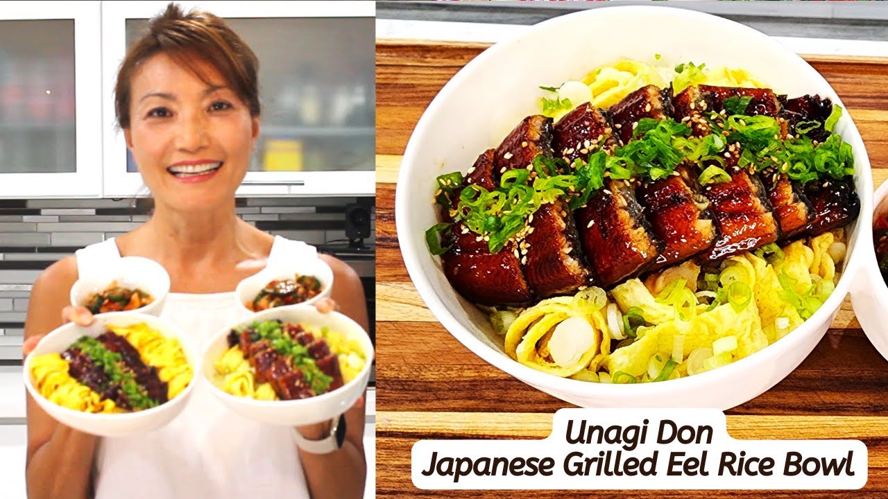 Unagi Don- Japanese Grilled Eel Rice Bowl/鰻魚飯/장어덮밥 - YouTube