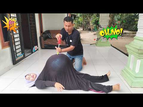 Drama Lucu 😂🥰 Ibu Hamil Melahirkan Tidur Berjalan Kerumah Dokter