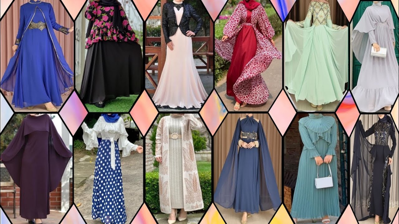 Latest dubai burqa design for ladies / new stylish abaya design new ...