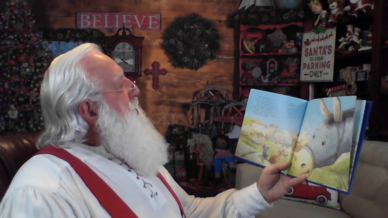 CHRISTMAS STORIES READ BY SANTA CLAUS--"ITSY BITSY CHRISTMAS" - YouTube