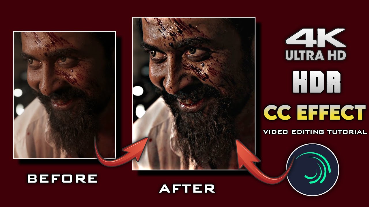 Trending ULTRA HD 4k HDR CC Video Editing in Alight Motion | Alight ...