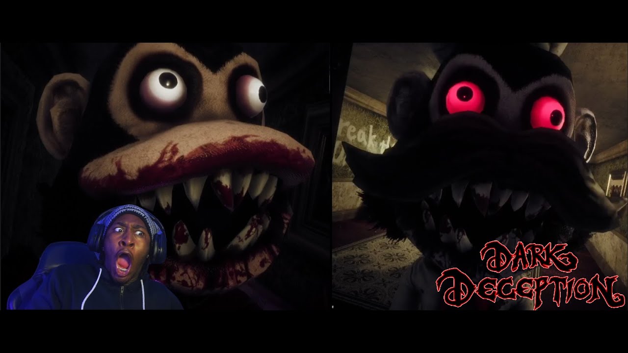 Big Black Monkeys Chasing Me!!!...Dark Deception PT 1 - YouTube