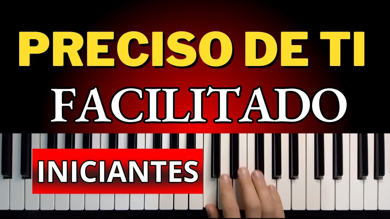 Como Tocar Preciso de Ti Diante do Trono - YouTube