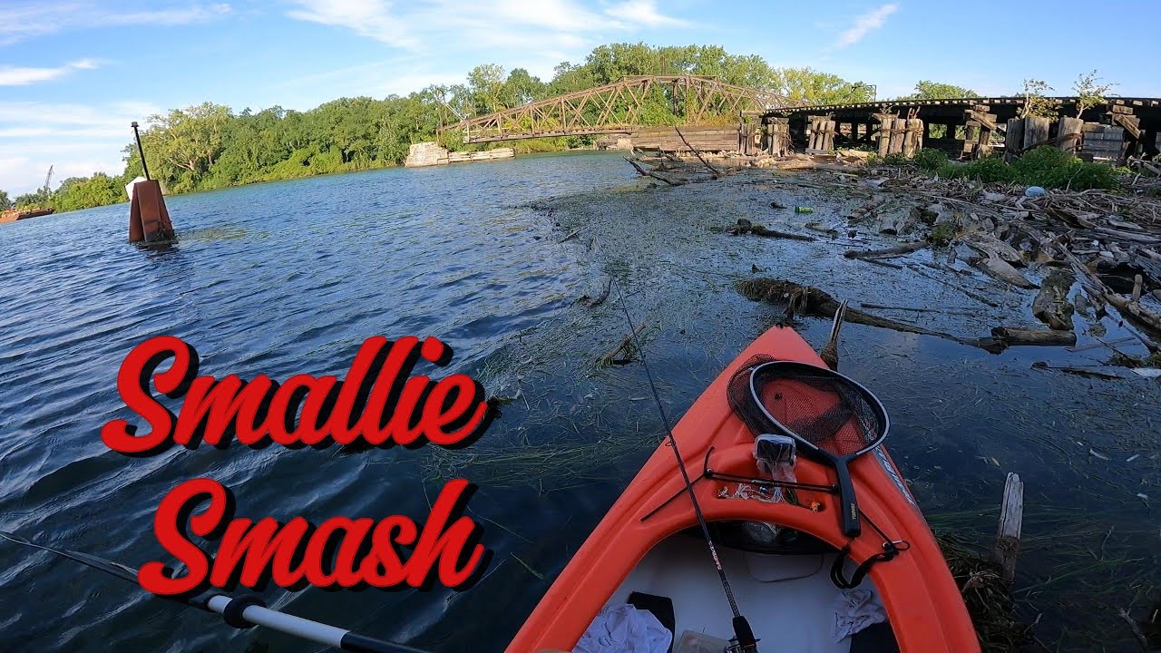 Kayak Fishing where the Erie Canal Meets the Niagara River Tonawanda NY ...