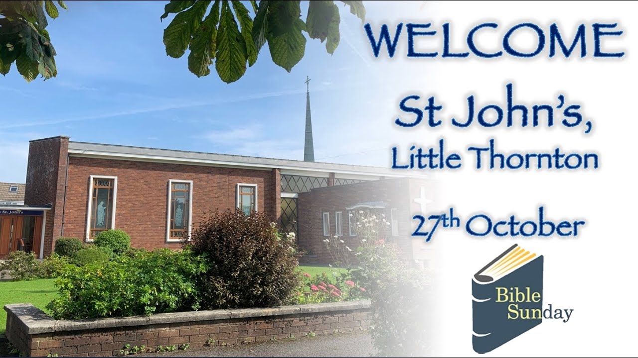 Sunday 27th October - Bible Sunday - YouTube