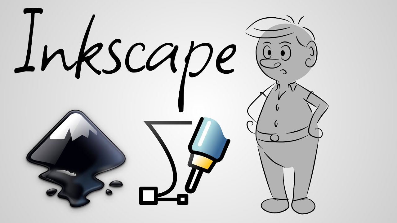 Inkscape drawing - YouTube