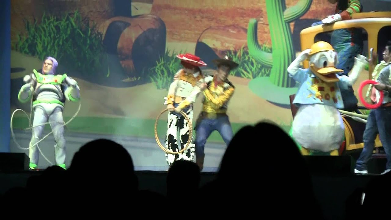 2012 Disney Rock & Roll show -- Toy Story - YouTube