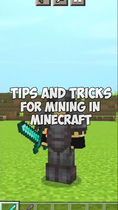 Tips and tricks for mining in minecraft | Easy way to get diamonds💎 # ...