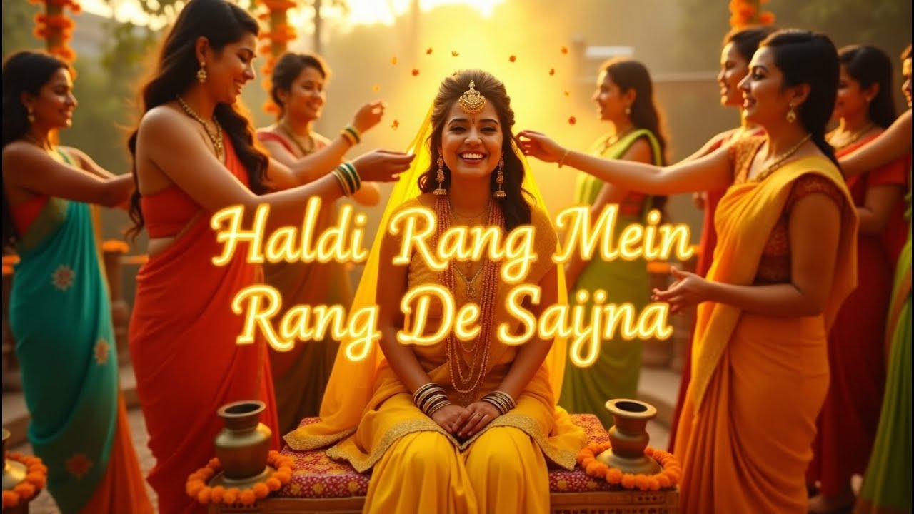 Haldi Rang Mein (Wedding Haldi Song 2025) #weddingsong #haldi - YouTube