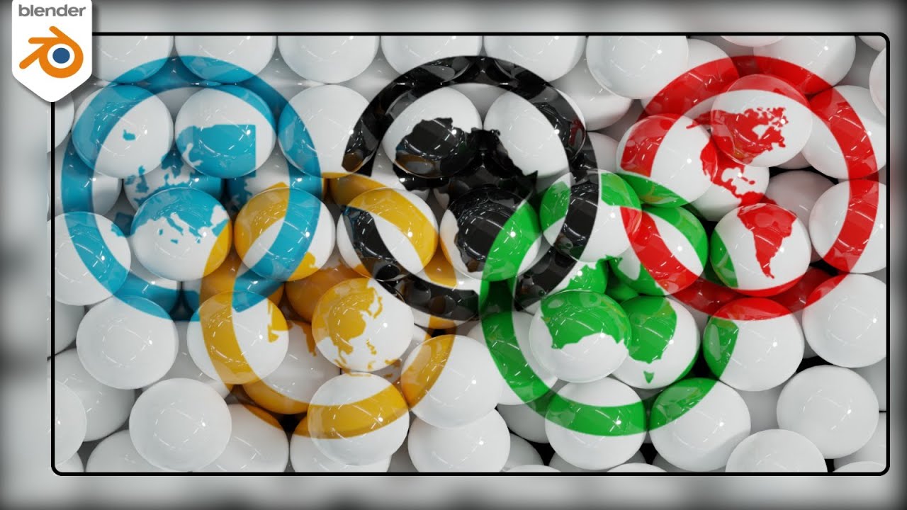 3D Motion Graphics Logo Reveal Simulation -Blender Tutorial - YouTube