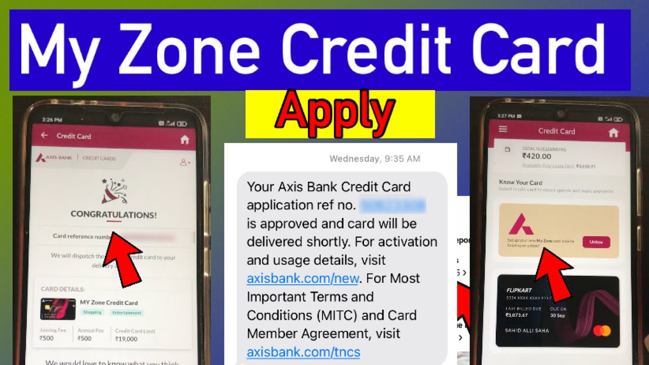 Axis Bank My Zone Credit Card Apply | Axis Bank Credit Card | My Zone ...