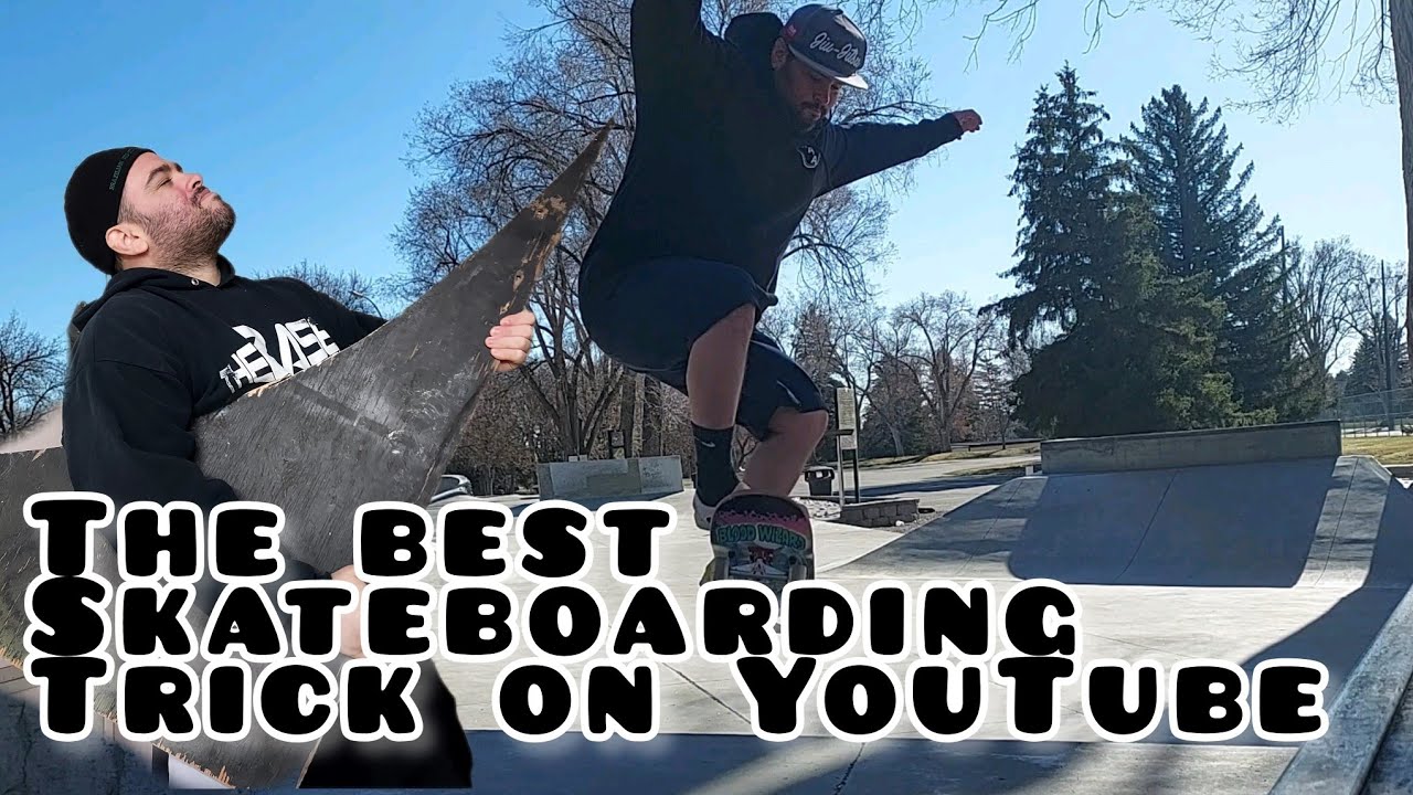 Best skateboarding trick on the internet (tutorial ) - YouTube