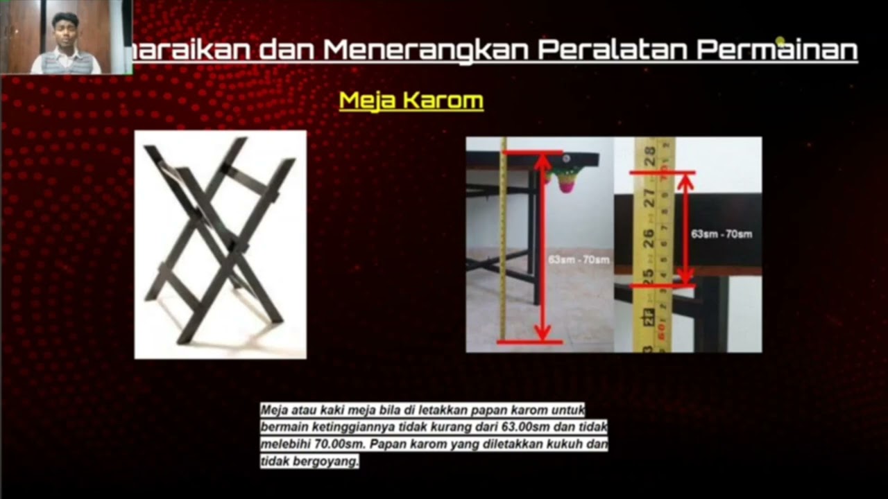 KAROM PRESENTATION - MENJELASKAN KEPERLUAN PERMAINAN KAROM - YouTube