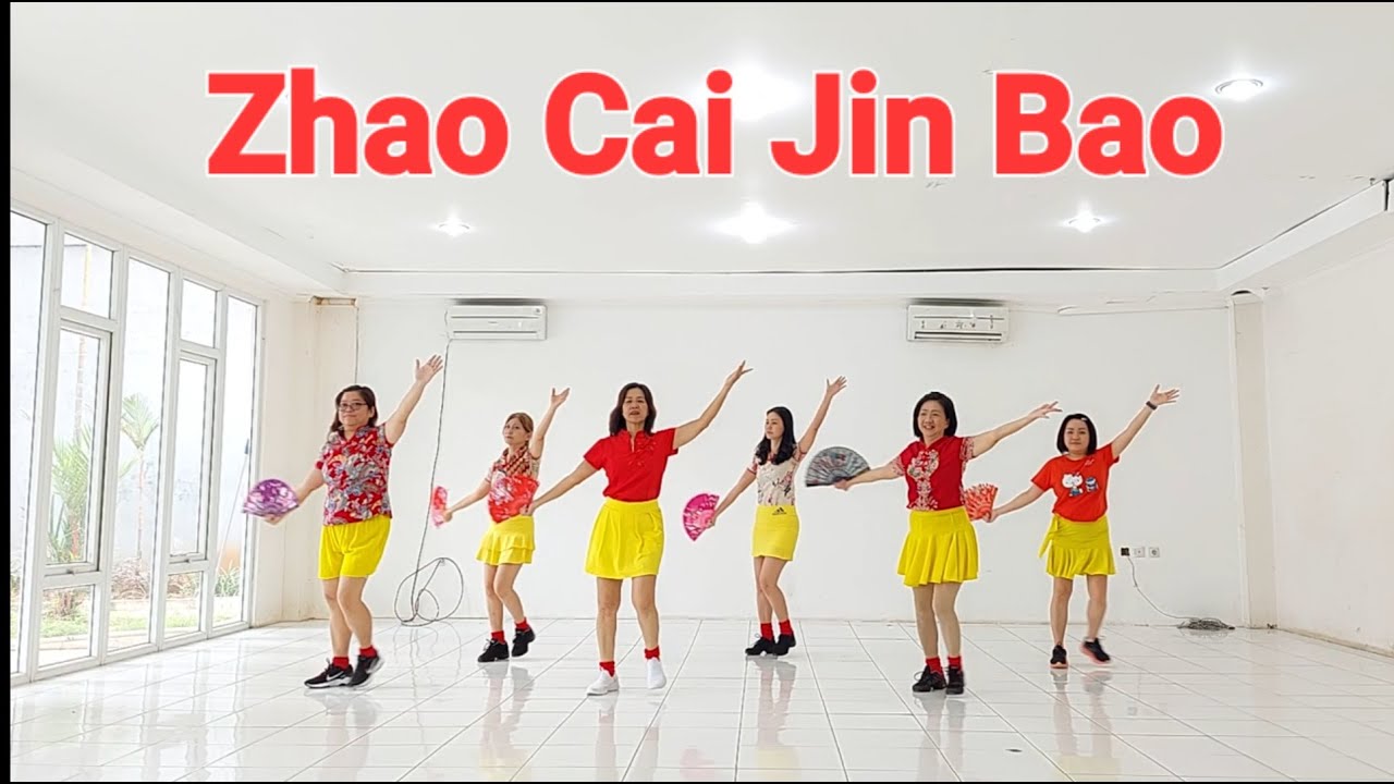 Zhao Cai Jin Bao ~招財進宝~Line Dance, Penny Tan (MY) & Shirley Bang (MY ...