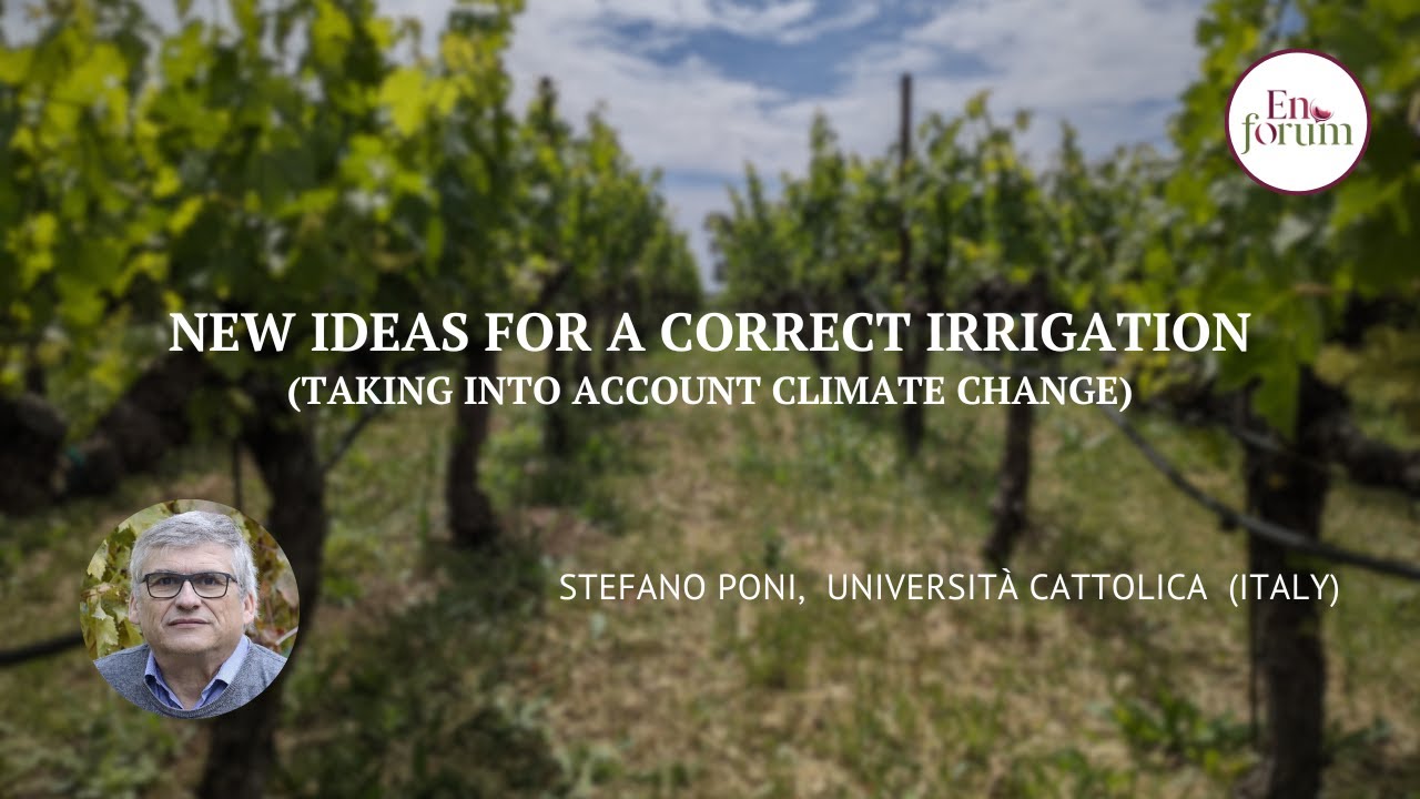 New ideas for a correct irrigation (taking into account Climate Change ...