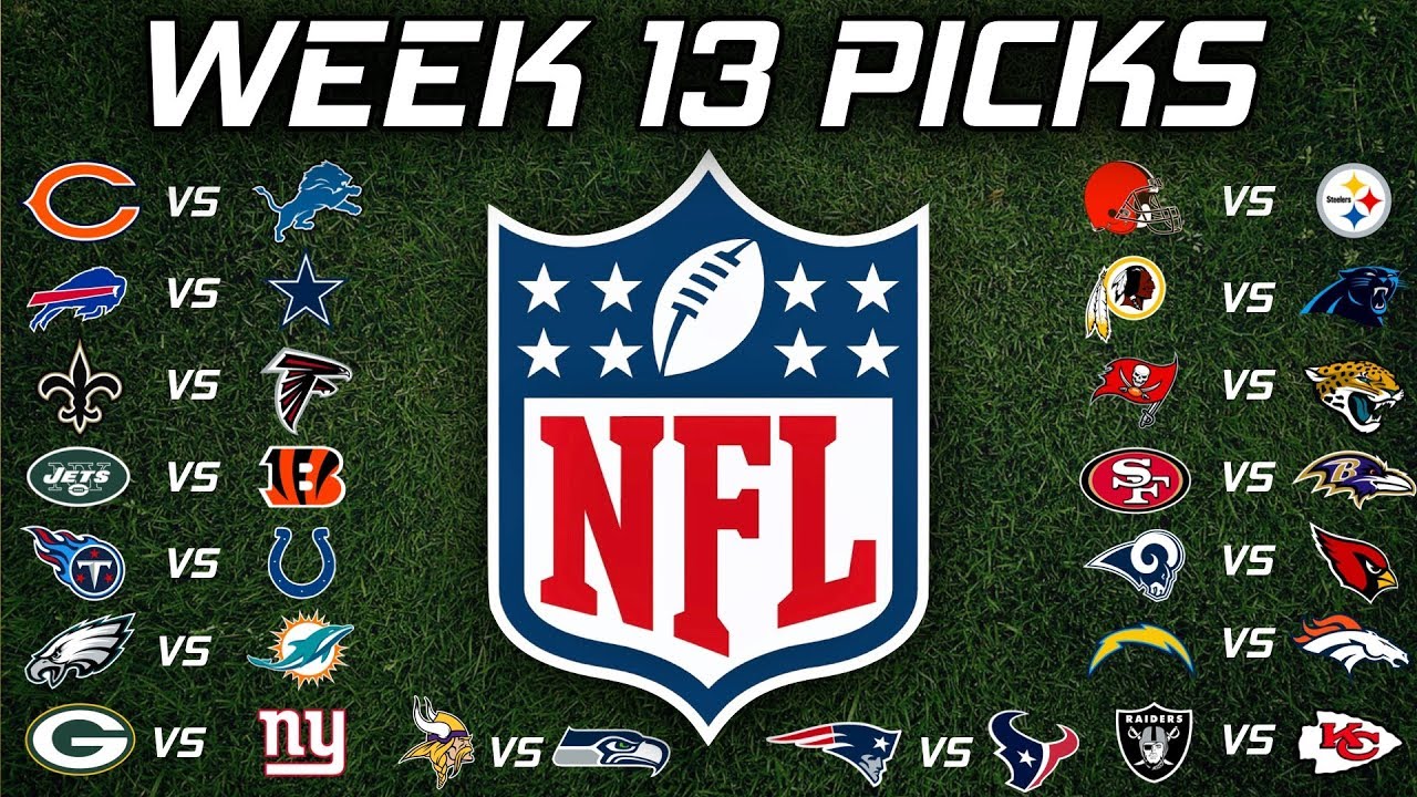 NFL Week 13 Picks - YouTube
