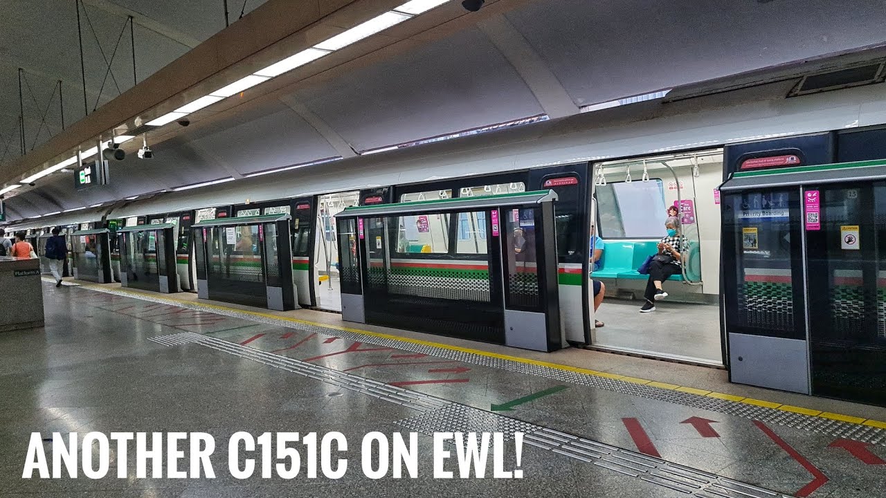 [E-pull from UPD/ 2nd KSFC ON EWL!!!] SMRT TRAINS Ride From Bedok to ...