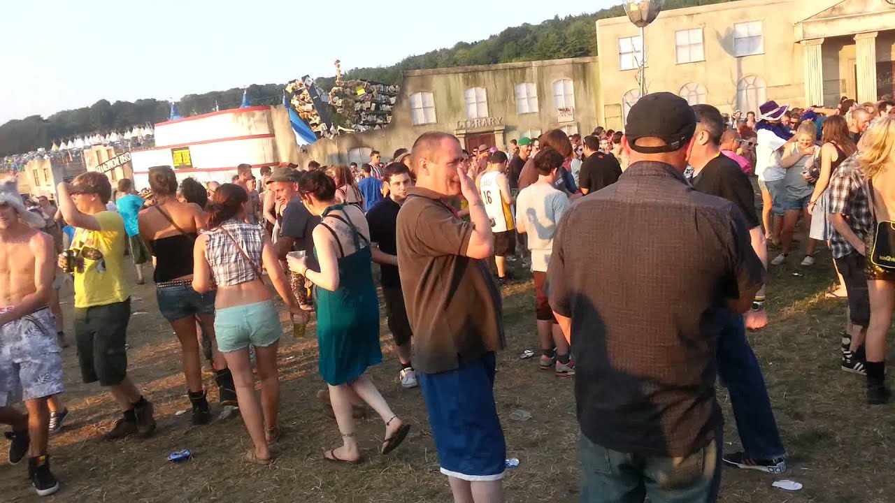 Mashed up people Boomtown 2012 - YouTube