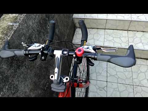 Converted old 26in mtb to 700c road bike