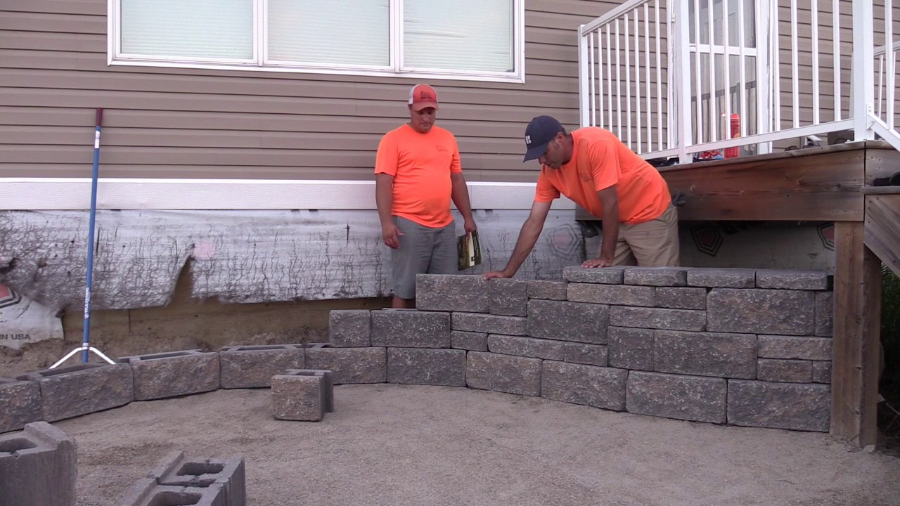 Allan Block Ashlar Pattern