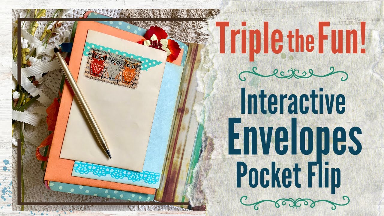 Discover the Magic: Triple Envelope Pocket Flip - YouTube