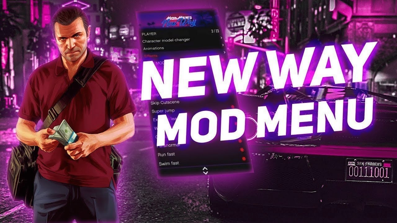 🌊NewWay Mod Menu | GTA 5 Online PC 1.54 | Best Safe Free Mod Menu ...