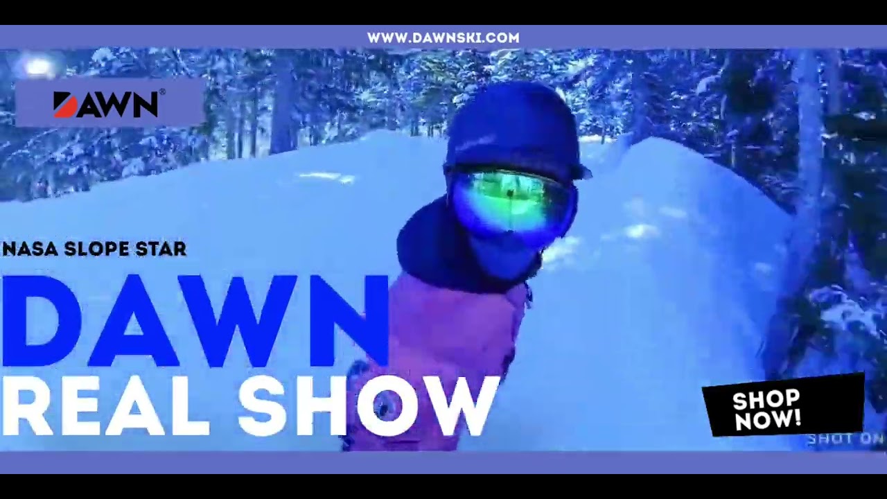 Dawnski Slope Star NASA Snowsuits Showcase - Snowboarding Show # ...