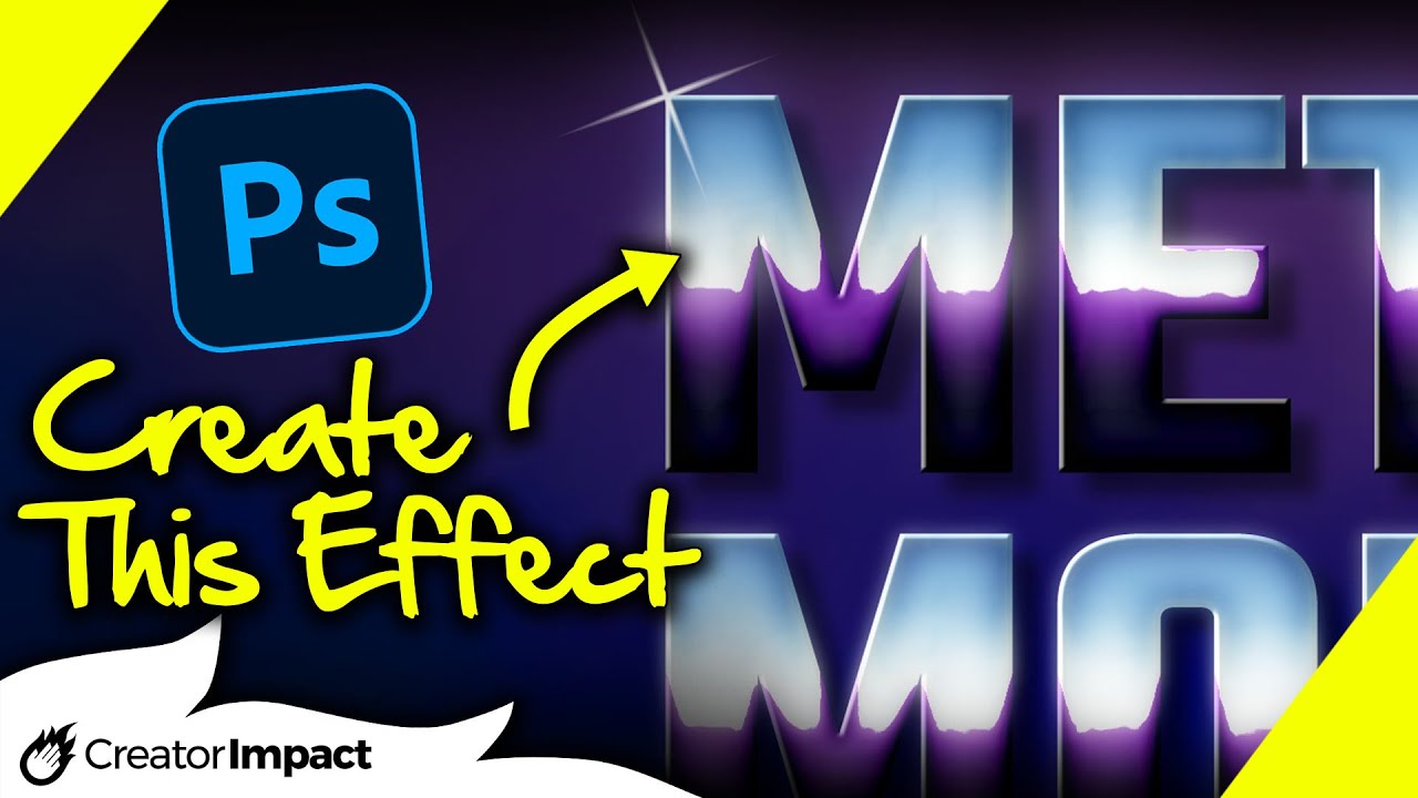 Create METAL TEXT In Photoshop YouTube create-metal-text-in-photoshop-youtube
