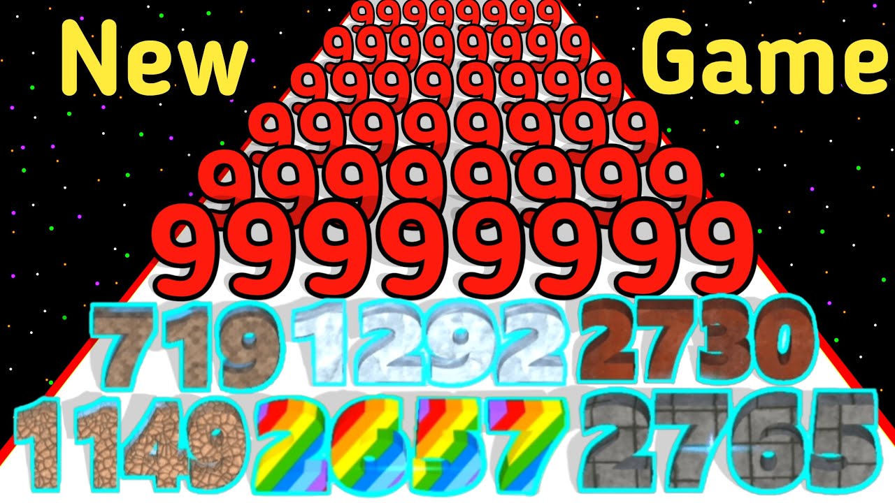 Number Bullet Run Level Up Number Shoot 3D Max Level Gameplay (2024 ...